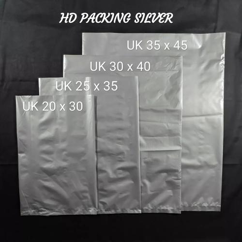 Jual Plastik Packing Silver Uk 35x45, HD Packing, Kantong Bungkus Paket ...