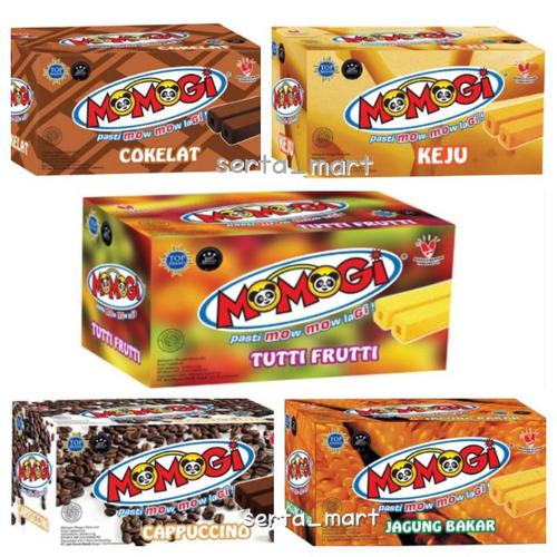 Jual Momogi Stick Makanan Ringan Ekstrudat 6gr x 20pcs - Momogi Box ...