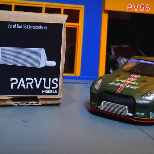 Jual PV58 Parvus Models Intercooler set Custom Diecast Hot Wheels 1/64 - 1pcs - Kota Cilegon ...