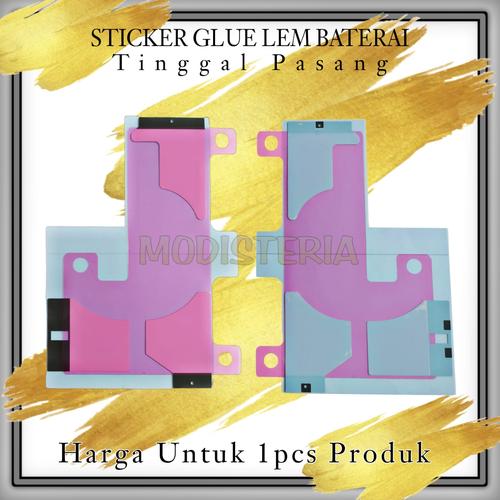 Promo battery adhesive sticker lem baterai 11 pro max original new ...
