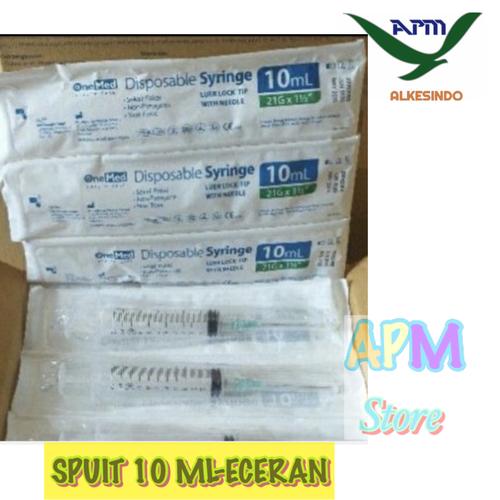 Jual Disposible Syringe 10ML | SPUITE 10 ML ECERAN - Spuit 10ML OM, ECERAN - Kota Batu - APM ...