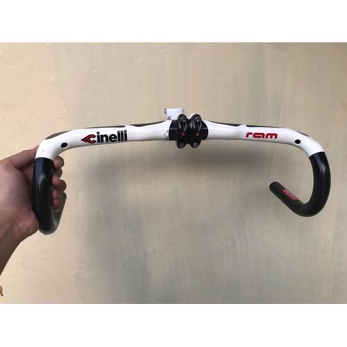 Jual Barset Dropbar Cinelli RAM carbon 40 cm C-C & Stem Cinelli 100 mm ...