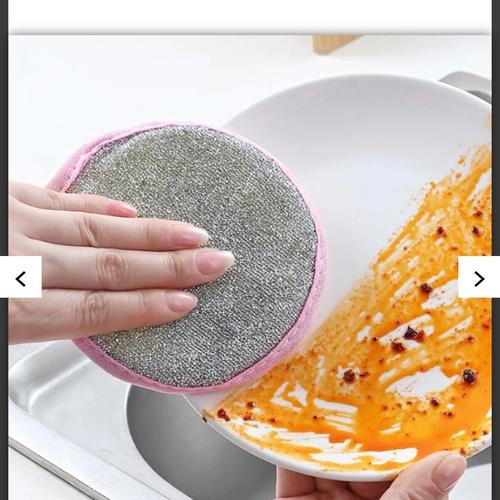 Jual Sponge Cuci Piring 2 Sisi Spons Busa dan Sabut Tapas Pembersih ...