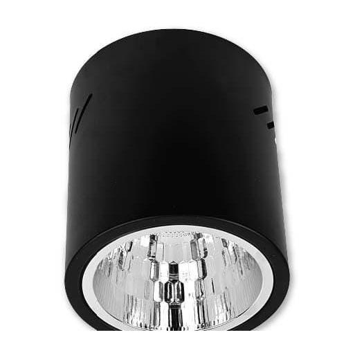 Jual DOWNLIGHT OUTBOW BULAT HITAM 5" 5 INCH DLOB PLAFON ISI BULB LED ...