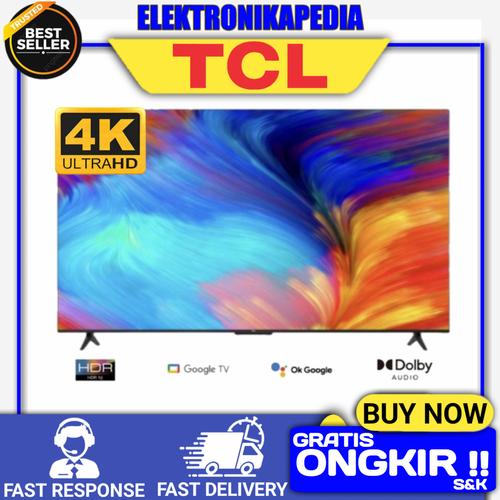 Jual TCL 50P635 LED TV 50 Inch Smart Google TV UHD 4K Dolby Audio Dual ...