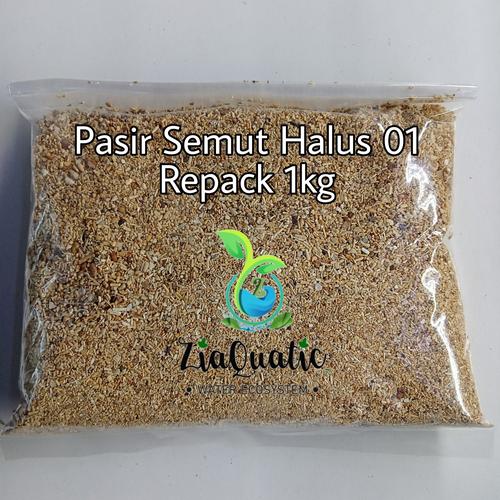 Jual Pasir Semut Halus 01/Pasir Aquascape/Substrat Aquarium Kemasan 1kg ...