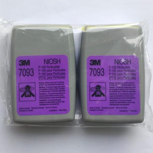 Jual 3M 7093 catridge particulate filter niosh p100 original canada ...
