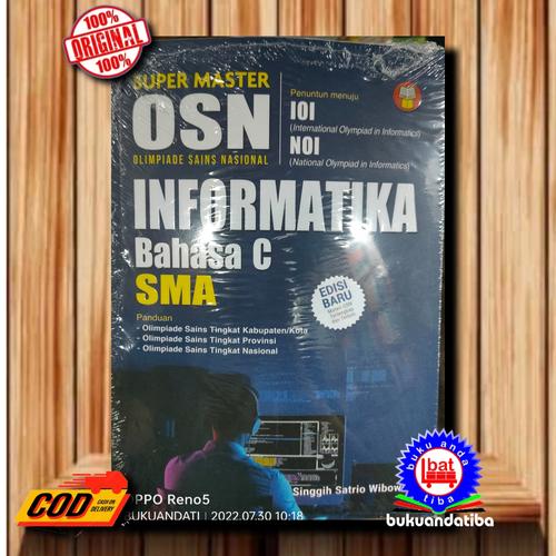 Jual OSN UNTUK OLIMPIADE KOMPUTER INFORMATIKA BAHASA C SMA - SINGGIH SATRIO - Kota Bandung ...