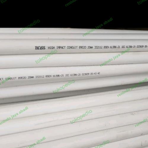 Jual pipa listrik pvc condouit 20mm boss pengganti clipsal - Jakarta ...