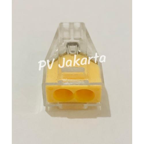 Jual Wago OEM Connector 2 Wire PCT 102 Terminal Block Tusuk 2P Slot ...