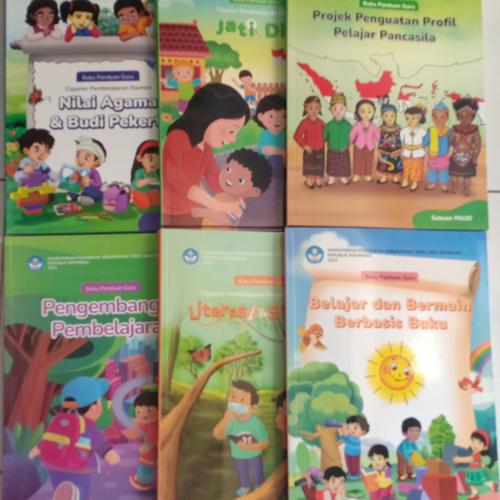 Jual Buku Guru kurikulum merdeka Paud TK Satu paket (6 Buku) - Kota Surabaya - Ken bookstore ...