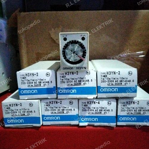 Jual timer Omron 8pin Type H3YN-2 & H3YN-4 200-230V AC - Jakarta Pusat - R.L ELEKTRIK | Tokopedia