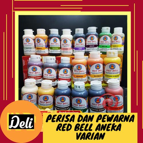 Jual Perisa dan Pewarna Red Bell 55ml (Aneka Rasa-2)/Redbell Perisa ...