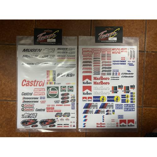 Jual 1/10 Team Racing Decal RC Castrol Mugen Motul Ori MIB - Kota ...