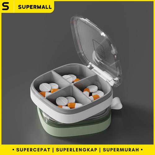 Promo SUPERMALL Medicine Box - Tempat Obat / Pill Box / Kotak Obat ...