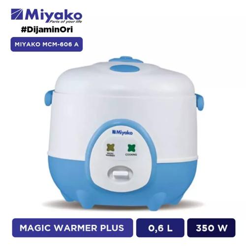 Jual MIYAKO Magic Com MCM-606A 606 A Rice Cooker Mini 0,6 Liter ...