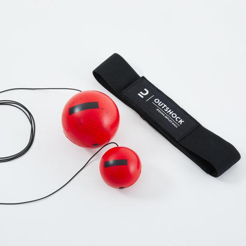 Jual Headband Bola Refleks Tinju Boxing Reflex Ball Kit 2 Ball Red ...