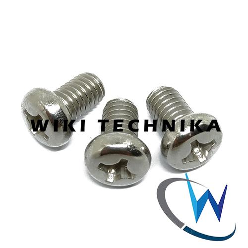 Jual JUAL 100 PCS BAUT M3 PARTIAL DRAT 3 MM PITCH 0.5 MM BESI GALVANIS - 3X6 - Kab. Bandung ...