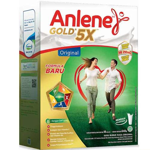 Jual Anlene Gold 5X 240 Gram Susu Tinggi Kalsium Lansia 240Gr ...