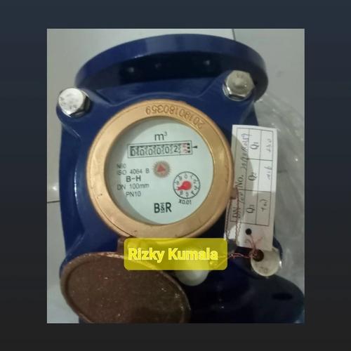 Jual Water Meter BR Flange 4" Inch / FLOWMETER / Meteran Air - Kota ...