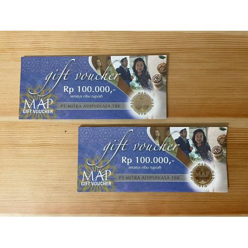 Jual Voucher MAP Nominal Rp 100.000 - Jakarta Utara - Real IAWT | Tokopedia