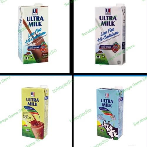 Jual Susu Ultra milk 1000 ml / susu sapi segar ultra milk 1 liter / uht ...