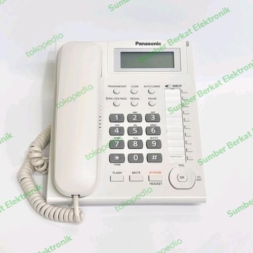 Jual Telepon Kabel Panasonic KX-TS880 Telepon Rumah/kantor KX-TS880 - Putih - Jakarta Barat ...