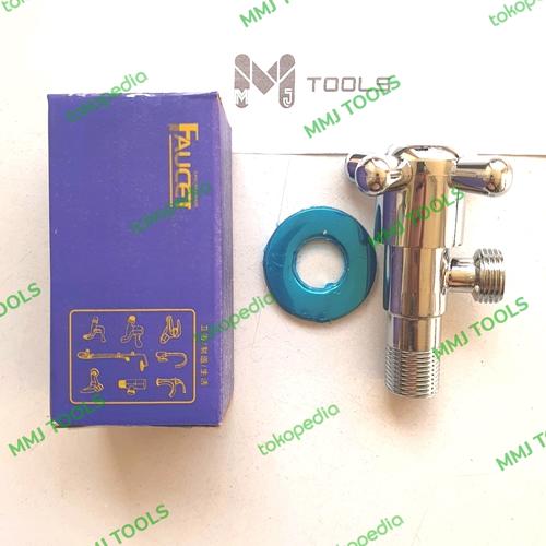 Jual Stop kran shower/kloset/wastafel stainless - Kran shower single ...