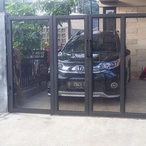 Jual pintu gerbang besi | Pagar Motif Expanda | Pak Nana - Kota Depok ...