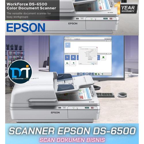 Promo Epson WorkForce DS-6500 - Flatbed Document Scanner with Duplex ...