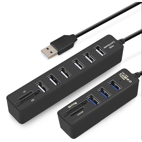 Jual USB HUB 6 PORT + CARDREADER 2IN1 COMBO - Kota Malang - Kios ...