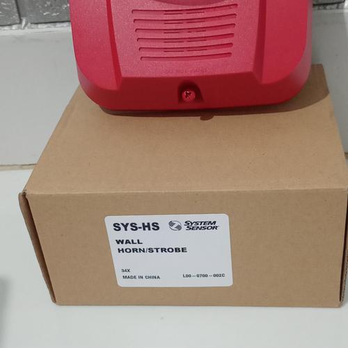 Jual SYSTEM SENSOR SYS-HS WALL HORN/STROBE - Jakarta Pusat - Nabil ...