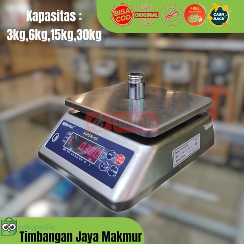 Jual TIMBANGAN TAHAN AIR, DIGITAL, DAGING, SONIC / SAYAKI 3S kap 3kg - 30kg - Sonic, 3kg ...