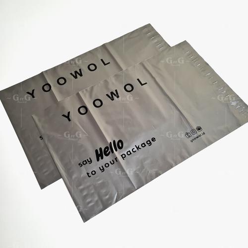 Jual Plastik Polymailer Packing Amplop Silver Premium Custom Print ...