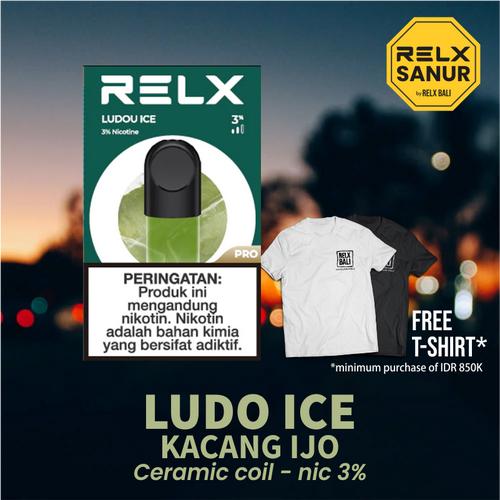 Jual RELX Infinity Pod PRO LUDO ICE / KACANG IJO 1 Pack Isi 1 Pods / 1 ...