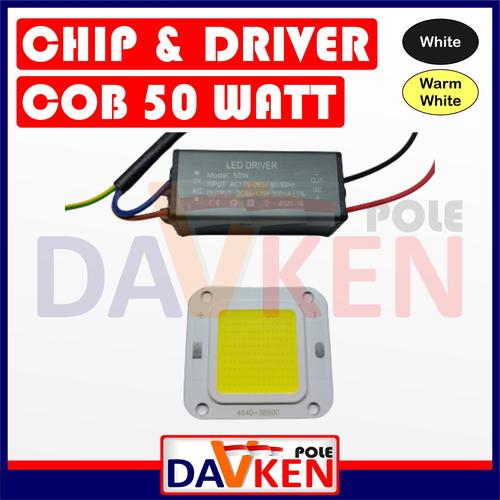 Jual Chip & Driver LED COB 50 Watt - Chip LED - Jakarta Barat - DavKen ...