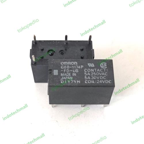Jual Relay Omron 24v G6B-1174P G6B Japan - Kab. Tangerang - indotechmall | Tokopedia