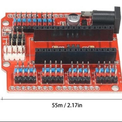 Jual Arduino Nano I/O Expansion Sensor Shield RED Module Uno - Kota ...