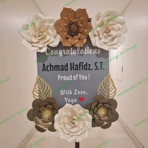 Jual Paper flower board papan bunga kertas 60x40 - Kota Bandung ...