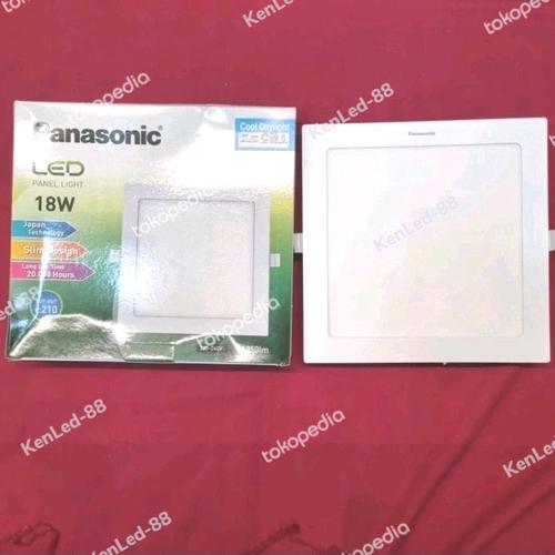 Jual Lampu Led Downlight Inbow PANASONIC 18W/18Watt Panel Light Slim Kotak - Putih - Jakarta ...