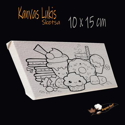 Jual Kanvas Lukis Sketsa 10x15 Siap Pakai - Kereta Api - Kab. Bandung ...