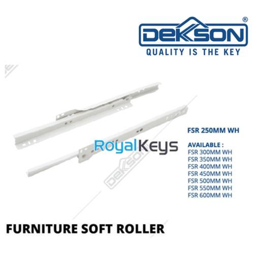 Jual Rel Laci Furniture Soft Roller Dekson Dekkson FSR 600 MM Putih ...