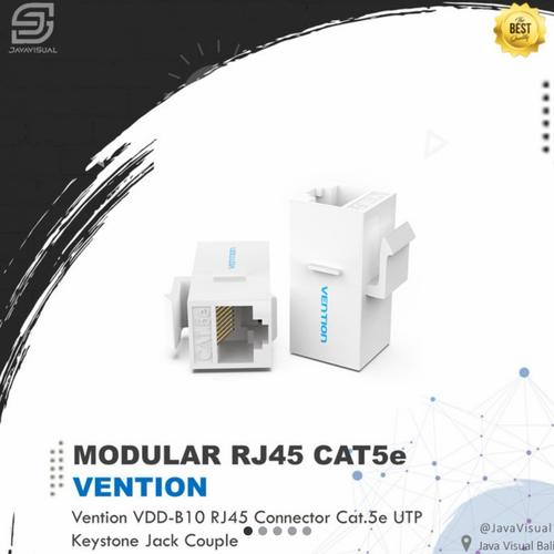 Jual Modular Rj45 Barel Cat5e Cat6 Lan Ethernet vention sambungan ...