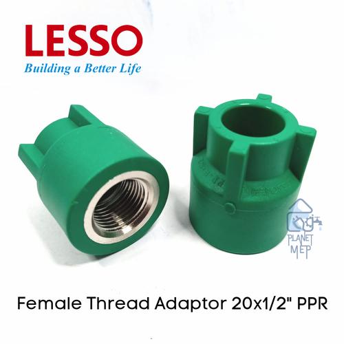 Jual CUCI GUDANG Lesso Female Thread Adapter 20 x 1/2" PPR - Kota ...