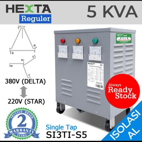 Jual Trafo isolasi HEXTA 5KVA - AL - PREMIUM - Jakarta Barat - AttarNet | Tokopedia