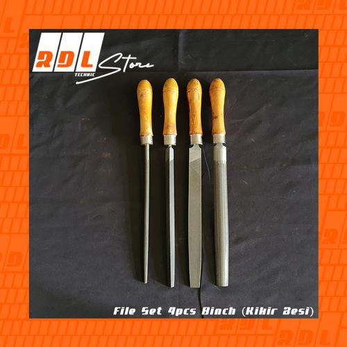 Jual File Set 4pcs 8inch (Kikir Besi) - Jakarta Utara - RDL Technic ...