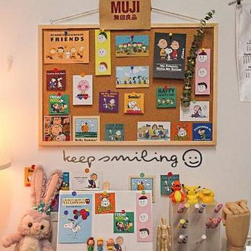 Jual Message board /wind wooden cork board pin board papan tempel kayu ...