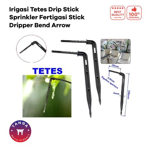 Jual Irigasi Tetes DRIP STICK Sprinkler Fertigasi Stick Dripper Bend ...