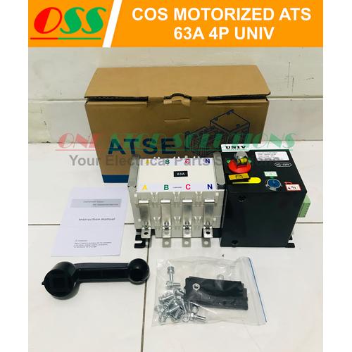 Jual COS MOTORIZED ATS 63A 4P ATS UNIV UNIV-63A UNTUK PANEL ATS AMF - 3 ...