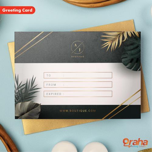 Jual Kartu Ucapan Ulang Tahun / Greeting Card - Ukuran A6 / A7 - Art ...
